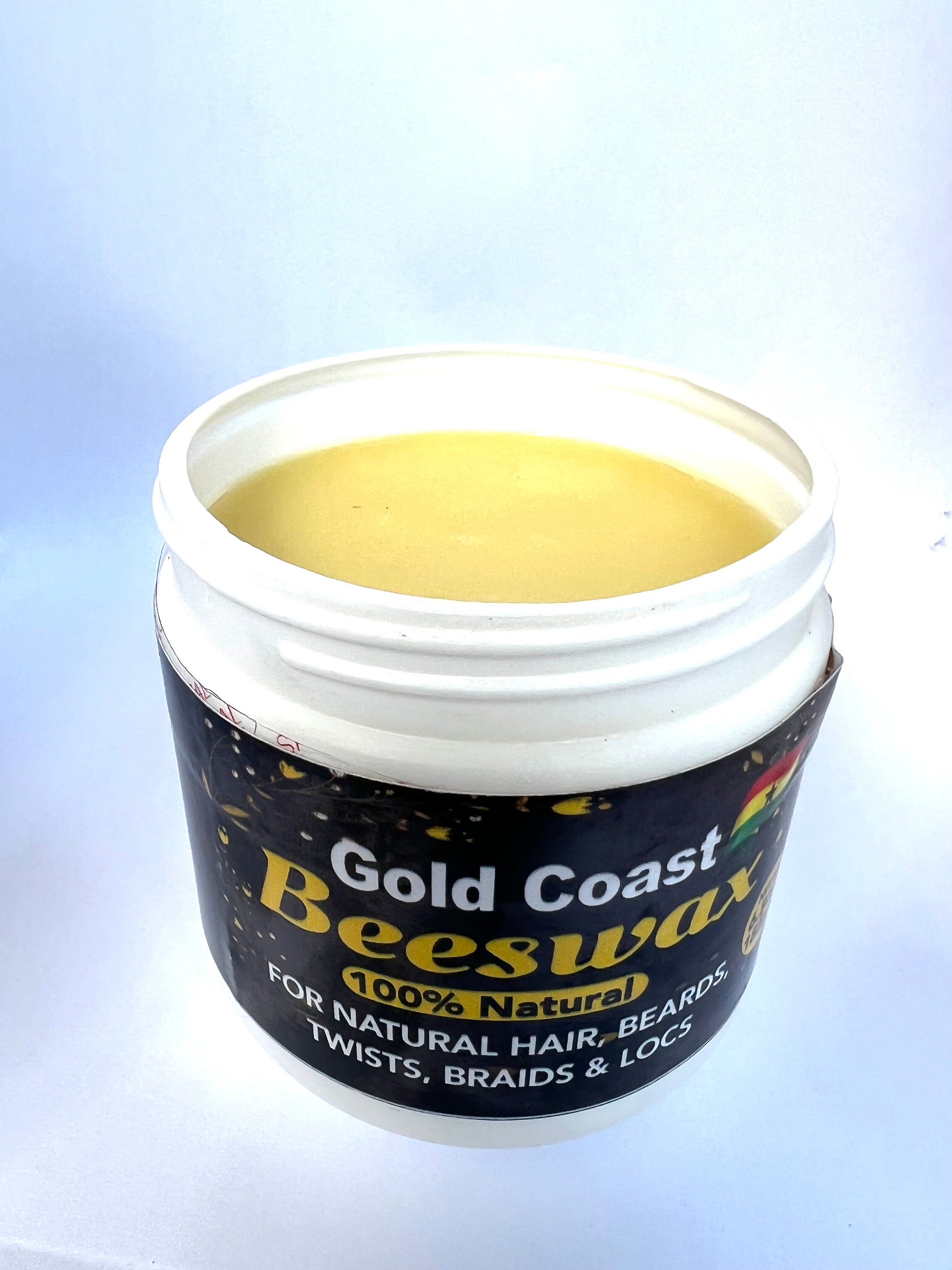 Natural Beeswax for Natural Hair, Twists, Locs, Braids No Chemical ...