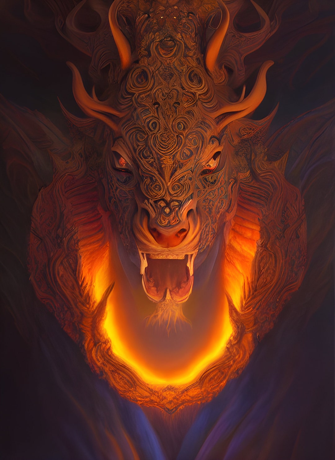 Mystical Beast | AI Art - AI Generated Art - Digital Art - Instant ...