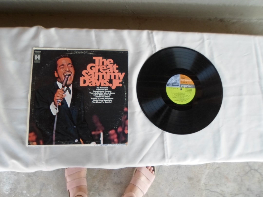 The Great Sammy Davis, Jr. Worn Cover Album HS 11299 - Etsy