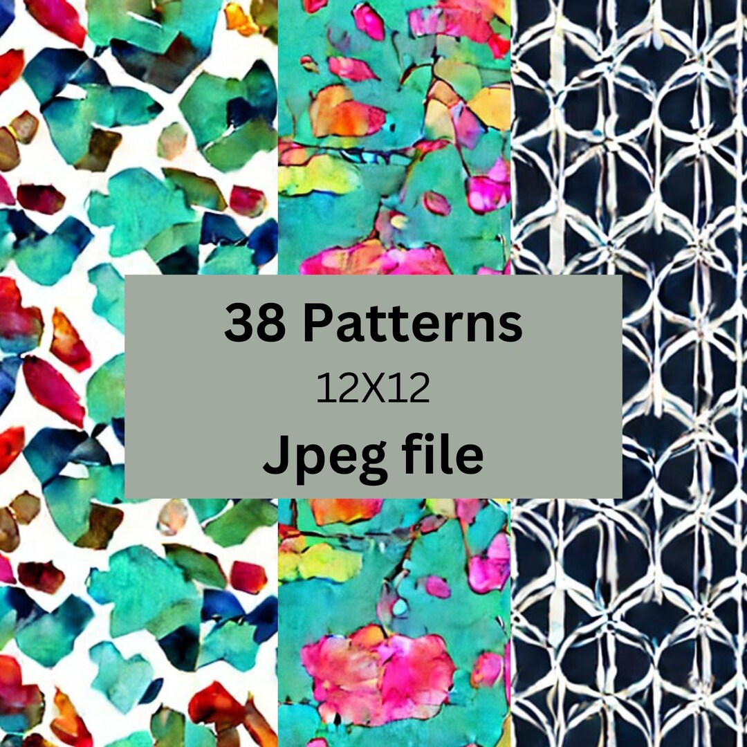 Patterns,digital Paper,scrapbook Paper,backgrounds - Etsy