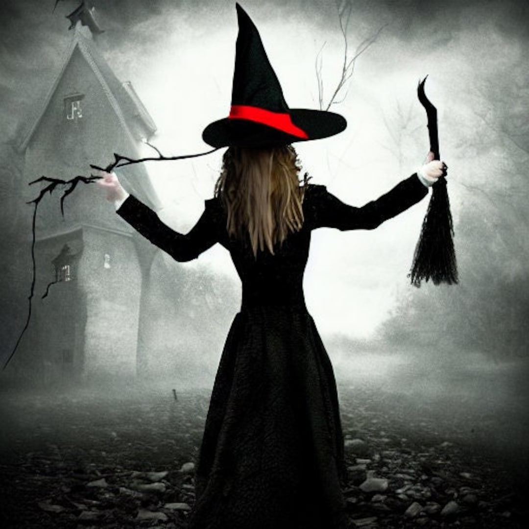 Halloween Spooky Scary Witch - Etsy