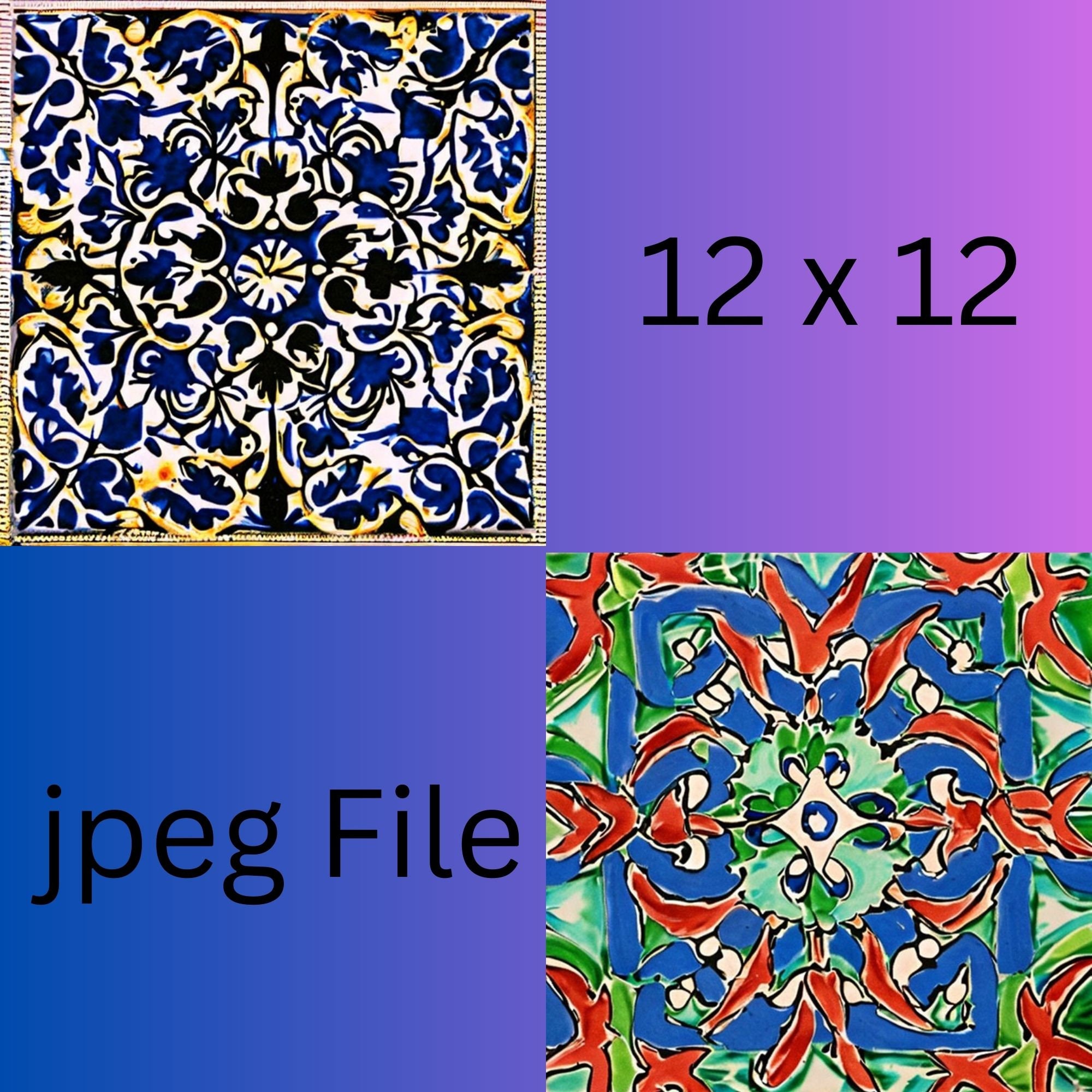 Scrapbook Paper, Tiles, Background - Etsy