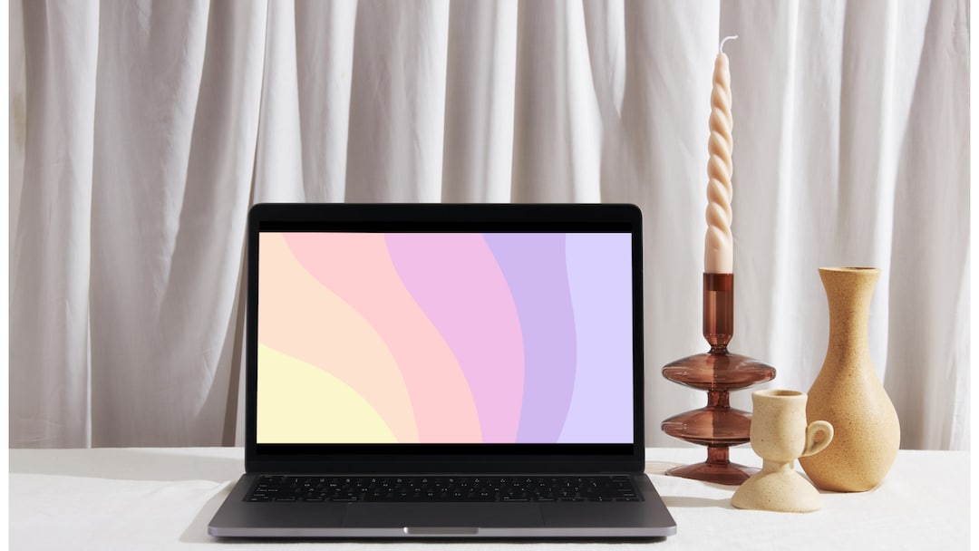 Rainbow Desktop Wallpaper , Abstract Minimalist Computer,pc,macbook ...