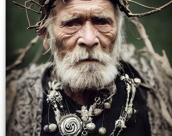 Fantasy Druid Poster - Etsy