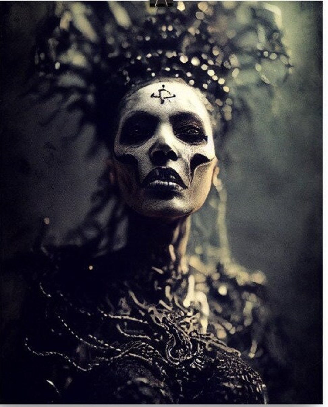 Queen of the Underworld Digital Print 8x10 Goth and Voodoo Wall Art - Etsy