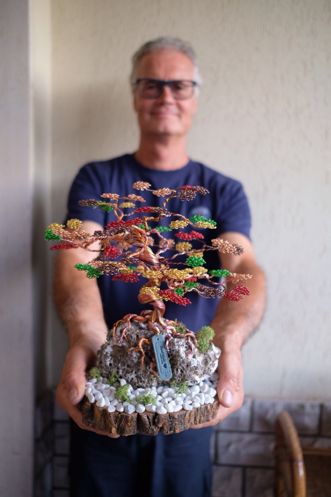Handmade Wire Bonsai by Claudio Venturi / Wire Trees / Copper Bonsai - Etsy