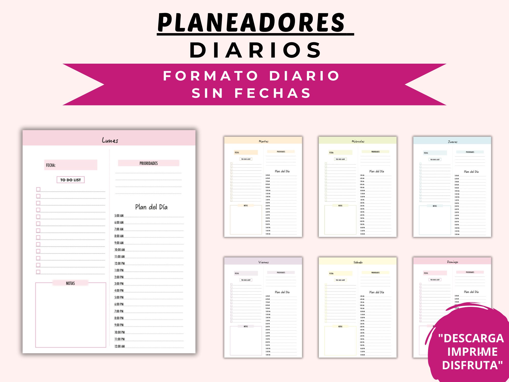 Agenda Escolar 2024-2025/ Agenda estudiante 24-25/ regreso clases/ PDF ...