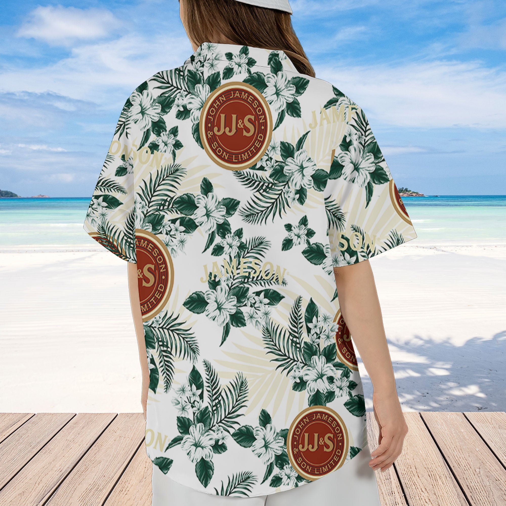Jameson Hawaiian Flowers Pattern Shirt, Summer Hawaii Shirt sold by ...