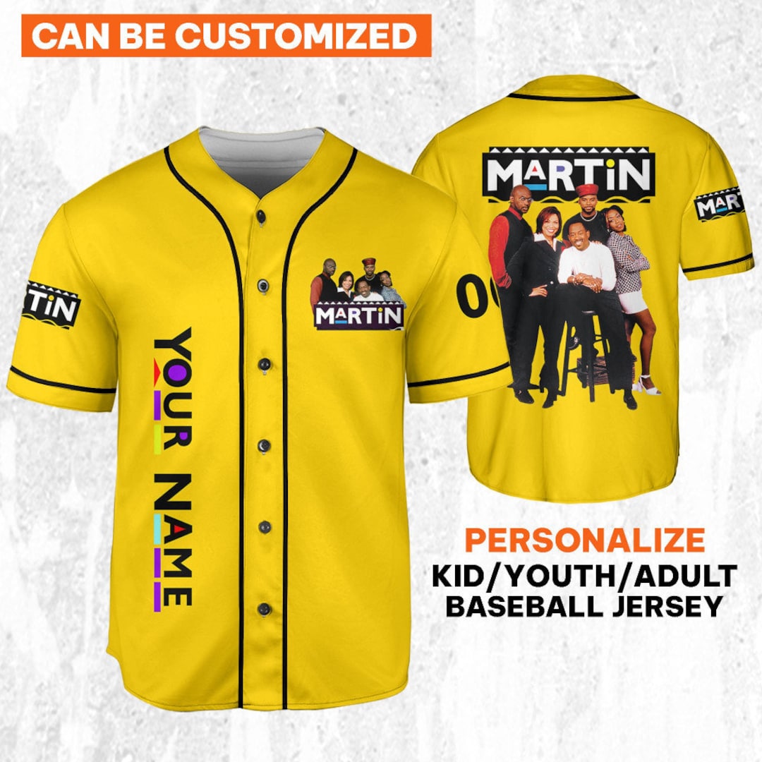 Personalize Martin Tv 90s Retro Tv Show Yellow, Martin Lawrence ...