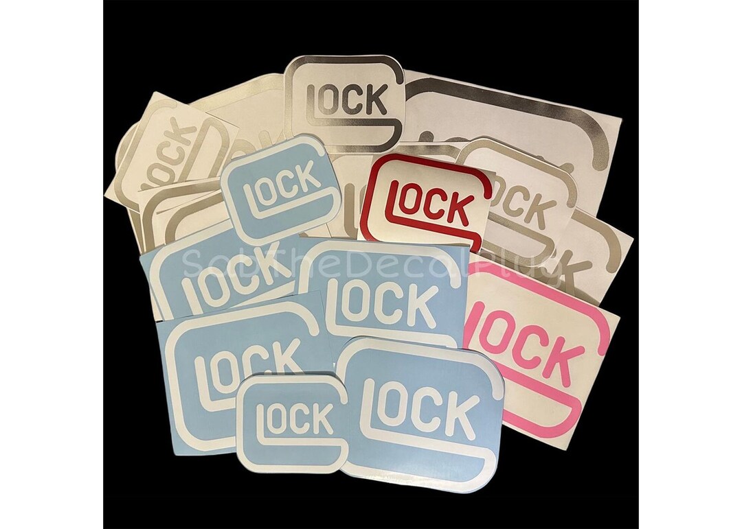 G L O C K Decal Truck Decal Lifted Truck Decal Sab the Decal Plug - Etsy