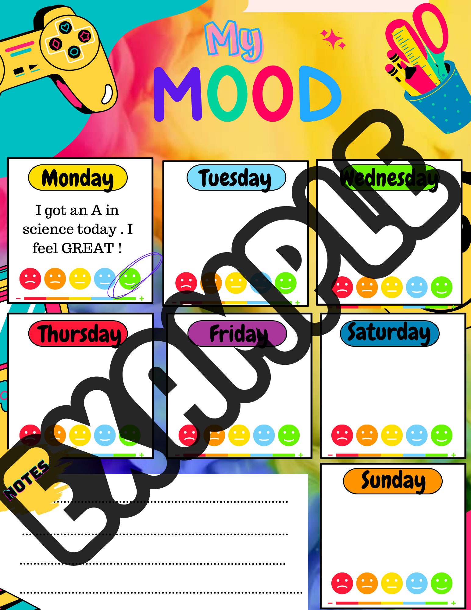 Kids Digital/printable Planner - Etsy