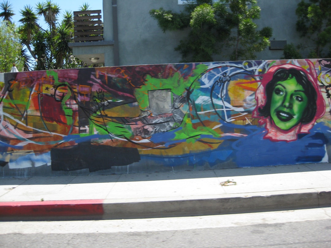 Good Luck Green Graffiti Art Signed Blake Levine Great Gift Idea or ...