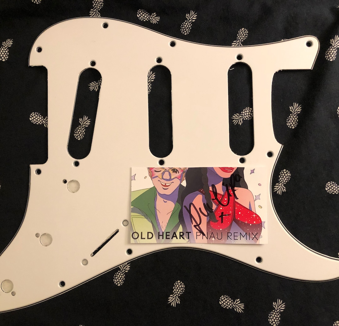 Dua Lipa Hand Signed Guitar Pickguard Autographed Gift Idea - Etsy