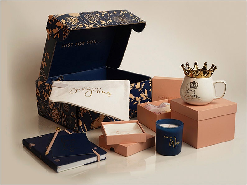 Royal Gift Box Unique Gift Basket for Her by Luxe England - Etsy