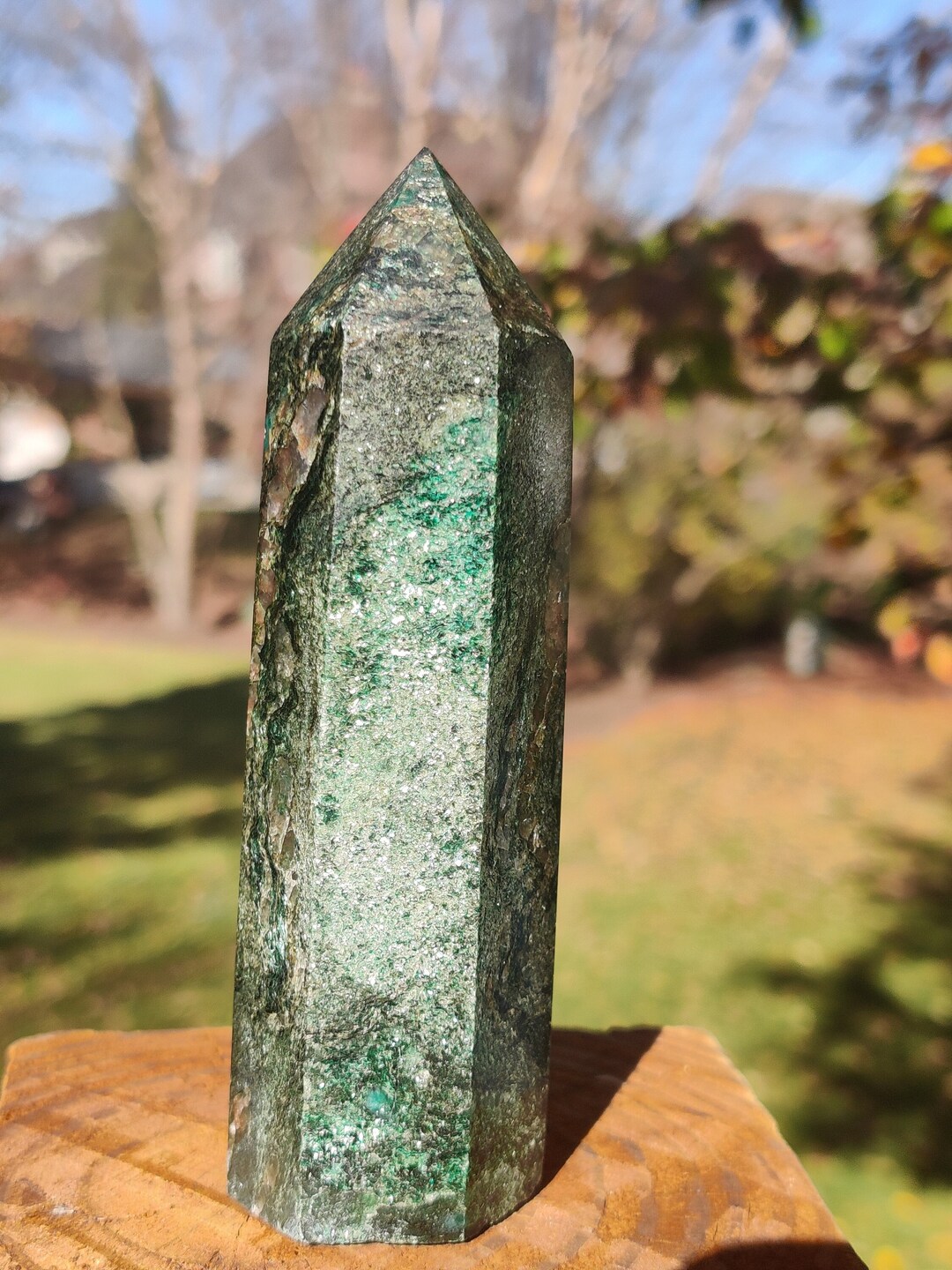 Emerald Green Large Euchlorite Tower D! - Etsy