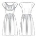 Vintage ©1946 Reproduction Vogue 8728 Dress & Belt - Size 8-10-12-14 - Etsy