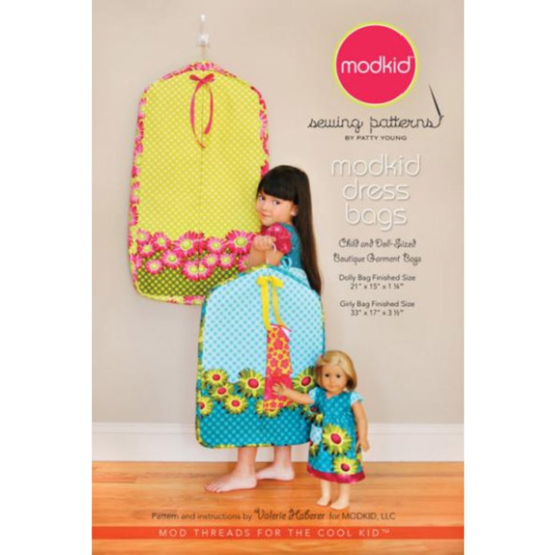 Modkid Paper Sewing Pattern Dress Bags - Etsy