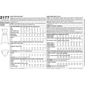 Simplicity 2177 Sewing Pattern - Misses' Dress & Jacket - Size 6-8-10 ...