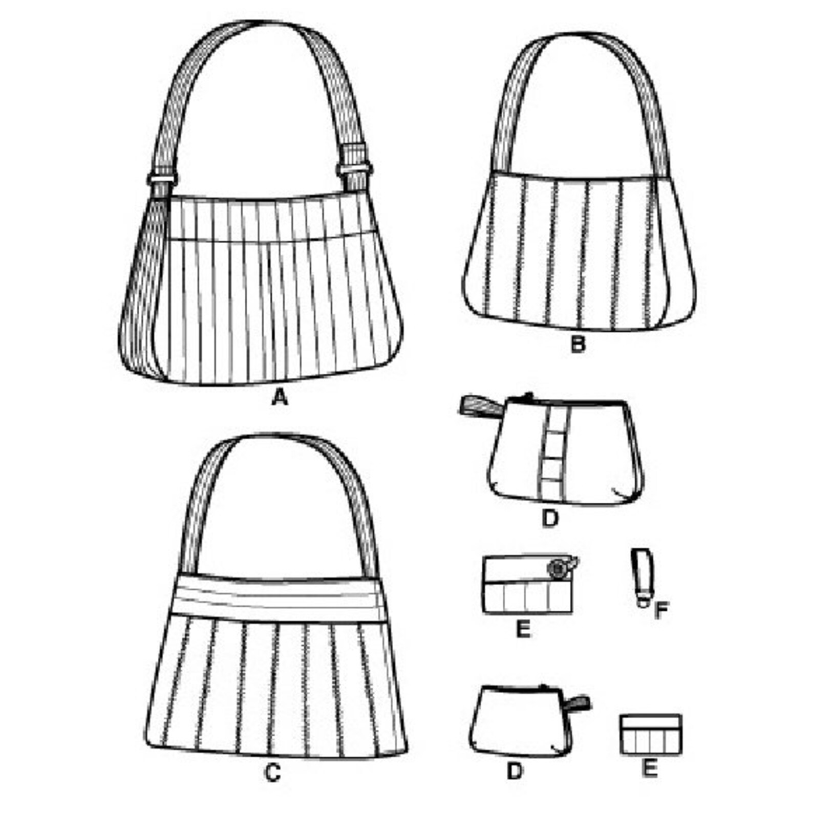 Vintage Simplicity 2617 Sewing Pattern: Misses Bags & Accessories - Etsy
