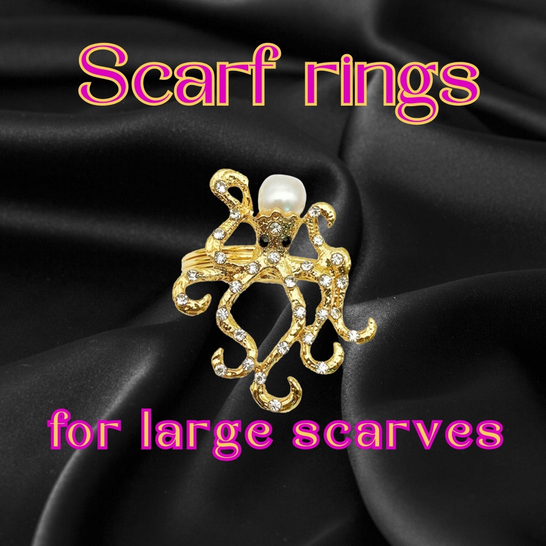 Large Scarf Ring Gift Mom Cruise Wear Mothers Day Plus Size Gift Resort ...