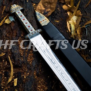 Viking Sword of King Ragnar Lothbrok Vikings Ragnarbattle - Etsy
