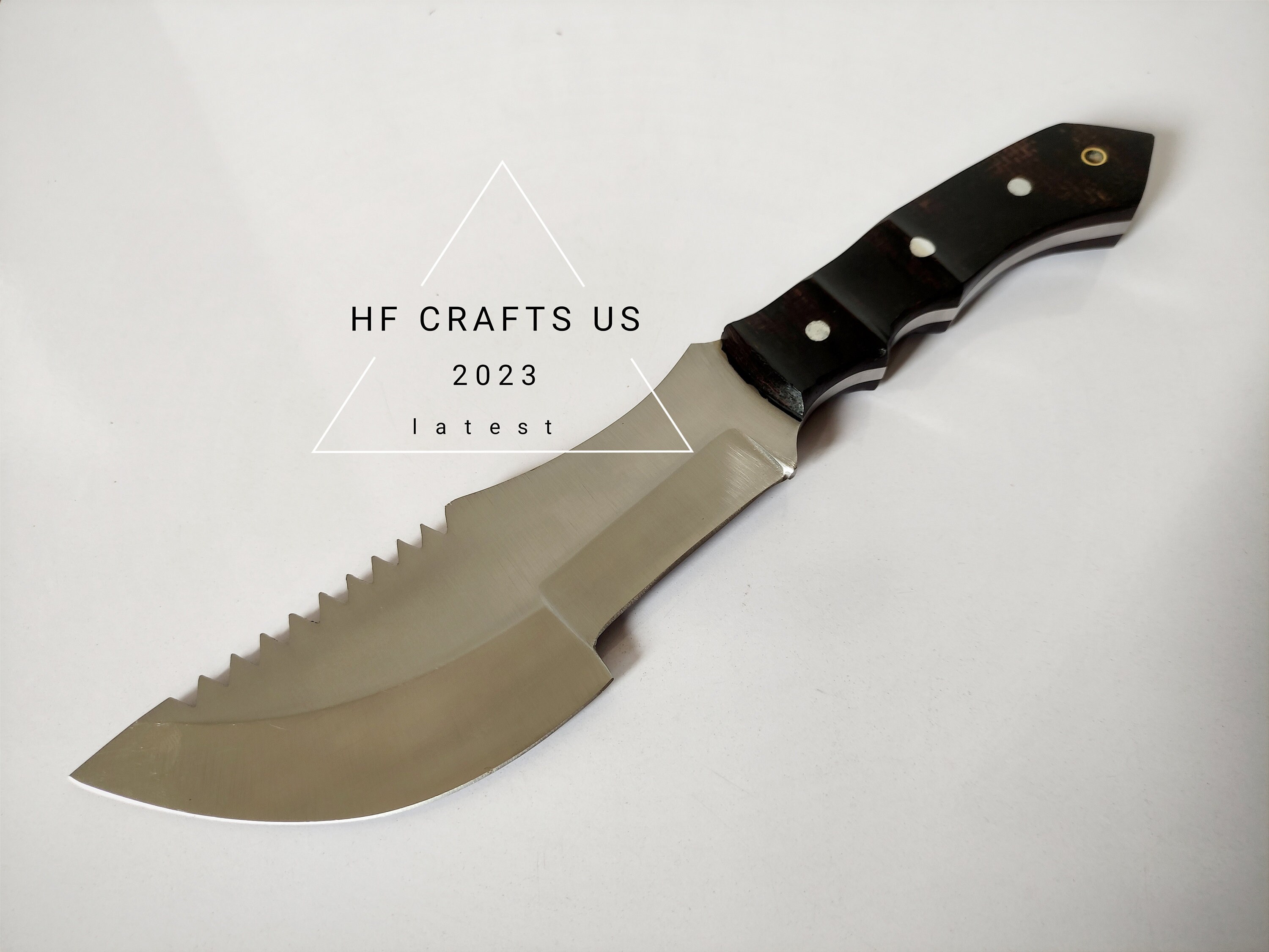 Handmade Tracker Knife With Sheath. Handmade Brushcraft Hunting Tracker ...