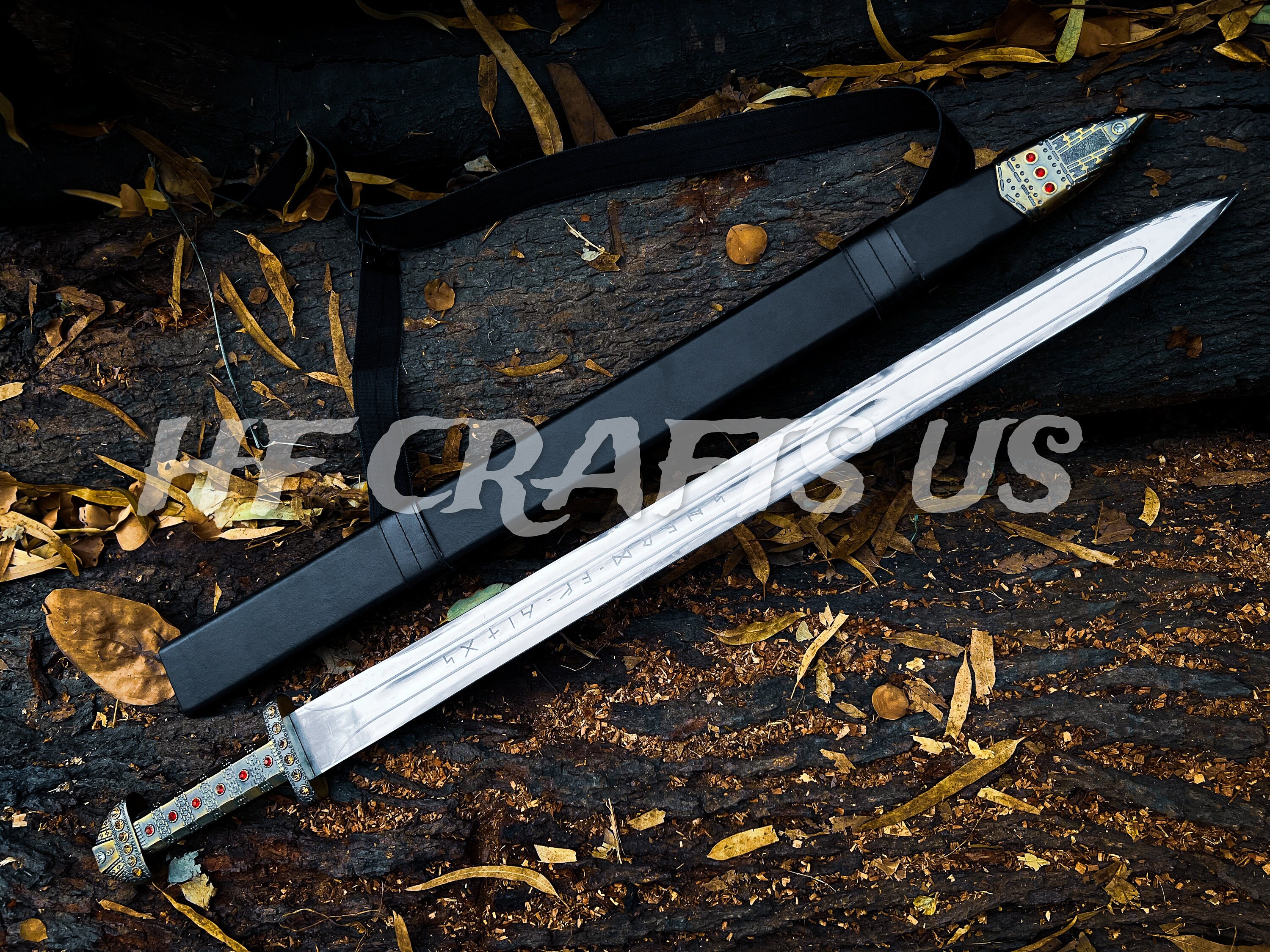 Viking Sword of King Ragnar Lothbrok, Vikings Ragnar,battle Ready ...