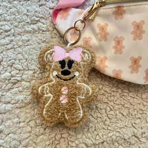 Pink Gingy Keychain - READY TO SHIP - Etsy