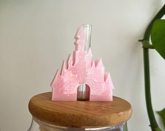 Cinderellas Castle Straw Topper - Etsy
