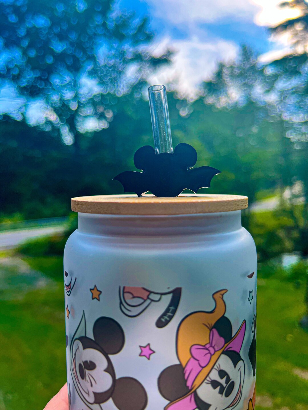 Magical Bat Straw Topper - Etsy