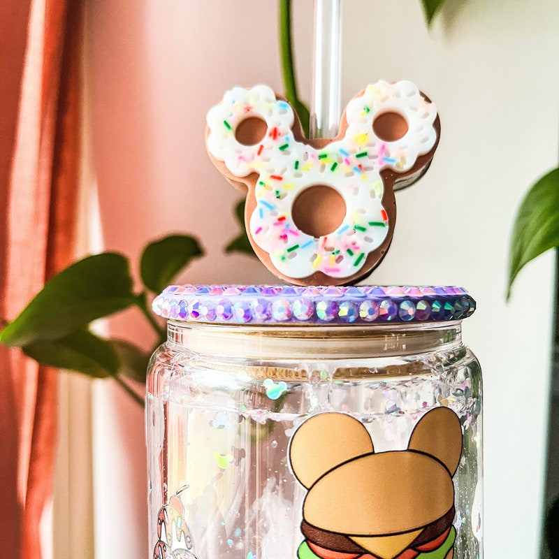Mickey Mouse Straw Topper - Etsy