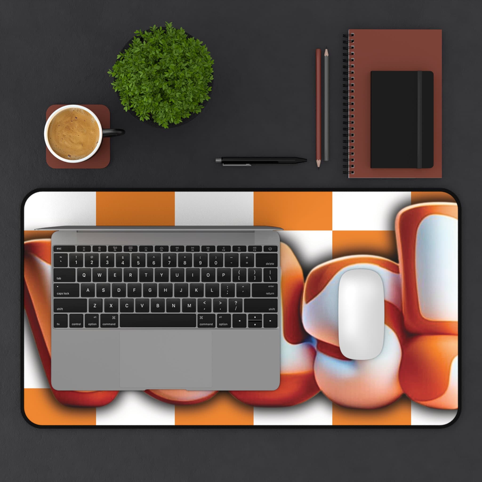 Tennessee Vols Large Desk Mat Mouse Pad Gamers Track Mat Orange and ...