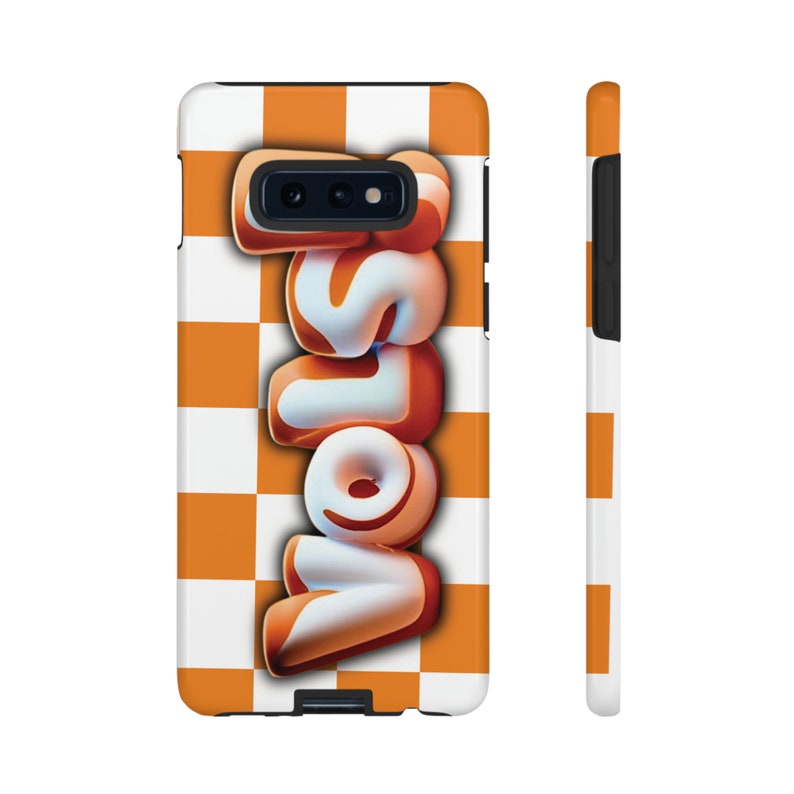 Style and Security With Our vols Orange and White Custom Protective Phone Cases, Iphone, Samsung ...