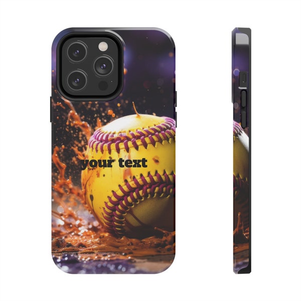 Softball Iphone Case - Etsy