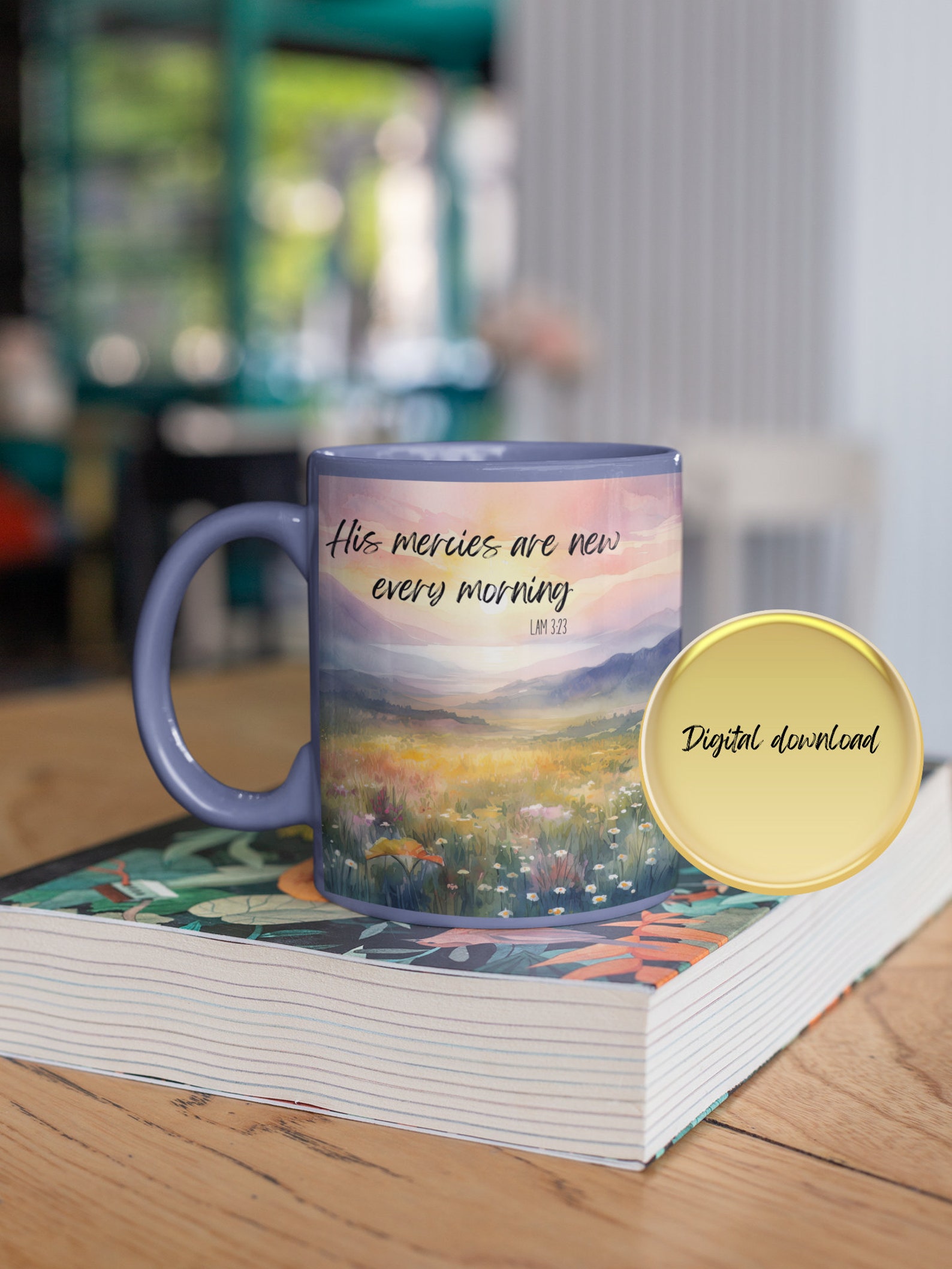 Watercolor Bible Verse Digital Download Printable, Scripture Wall Art ...