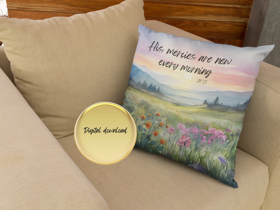 Watercolor Bible Verse Digital Download Printable, Scripture Wall Art ...