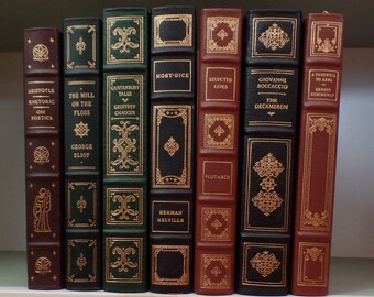 Vintage Franklin Library Books the Classics Published - Etsy