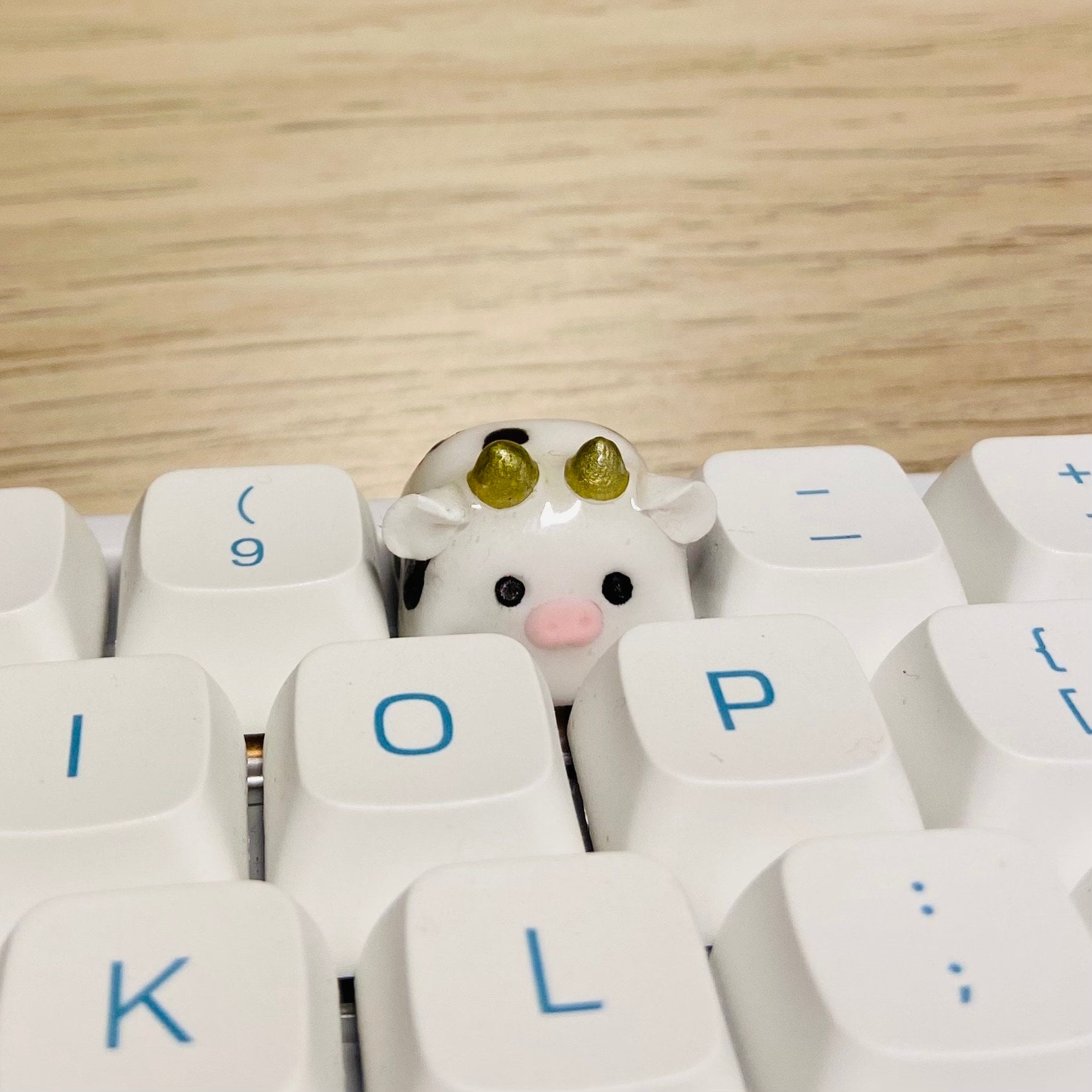 Artisan Cow Keycap, Cute Cow Keycap, Handmade Keycaps - Etsy