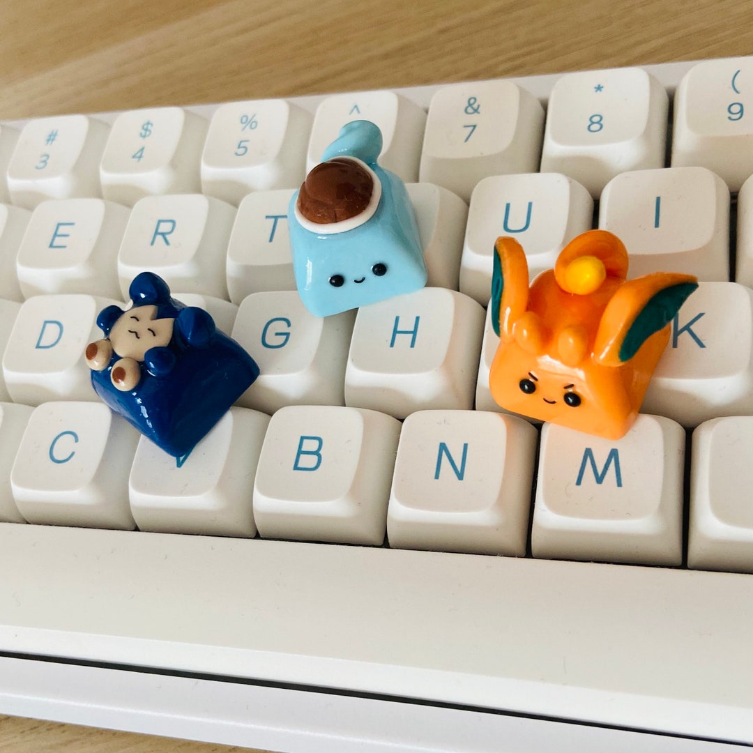 Charizard Keycap Pokémon Keycap Squirtle Keycap Snorlax - Etsy