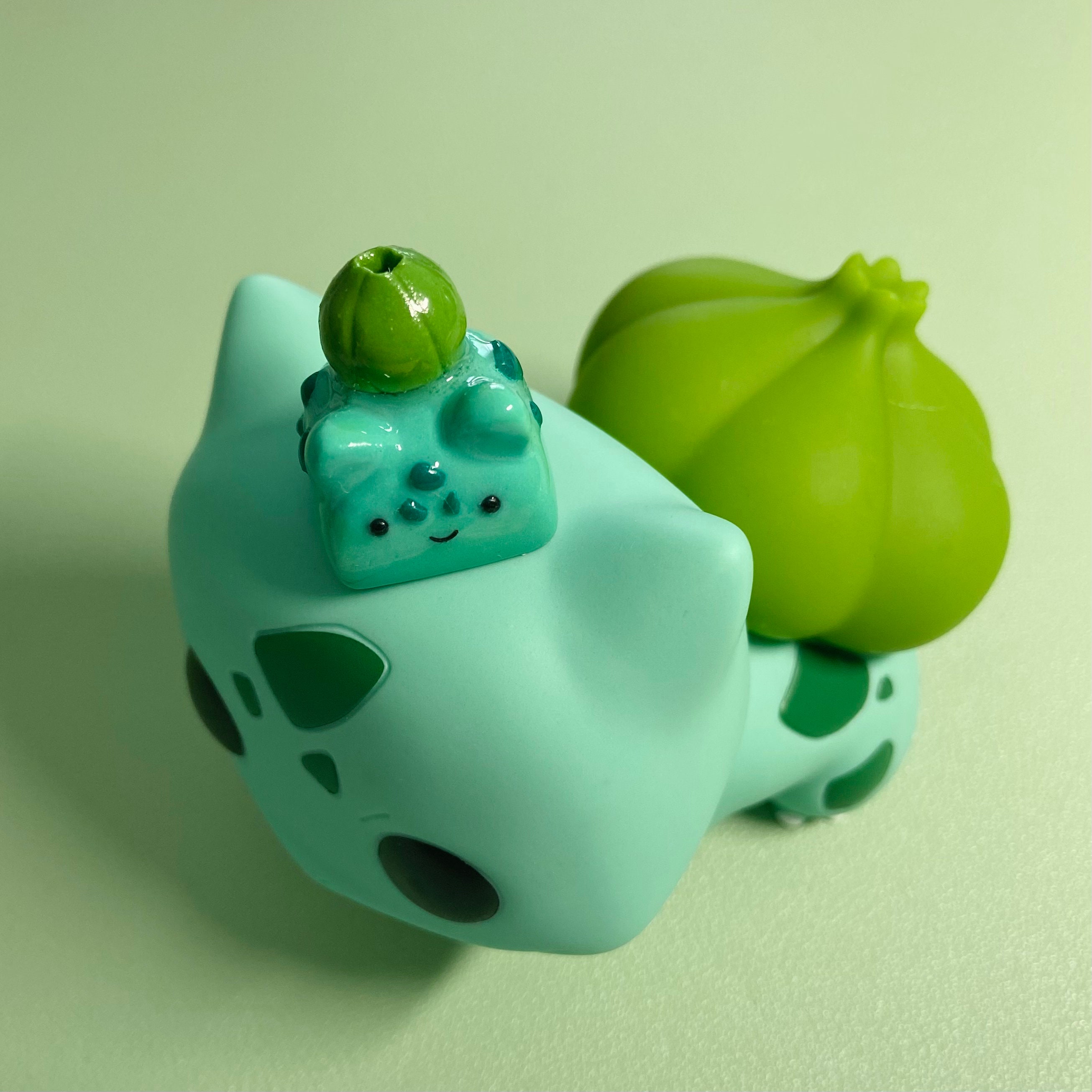 Bulbasaur Keycap Pokémon Keycap Artisan Keycap Handmade - Etsy