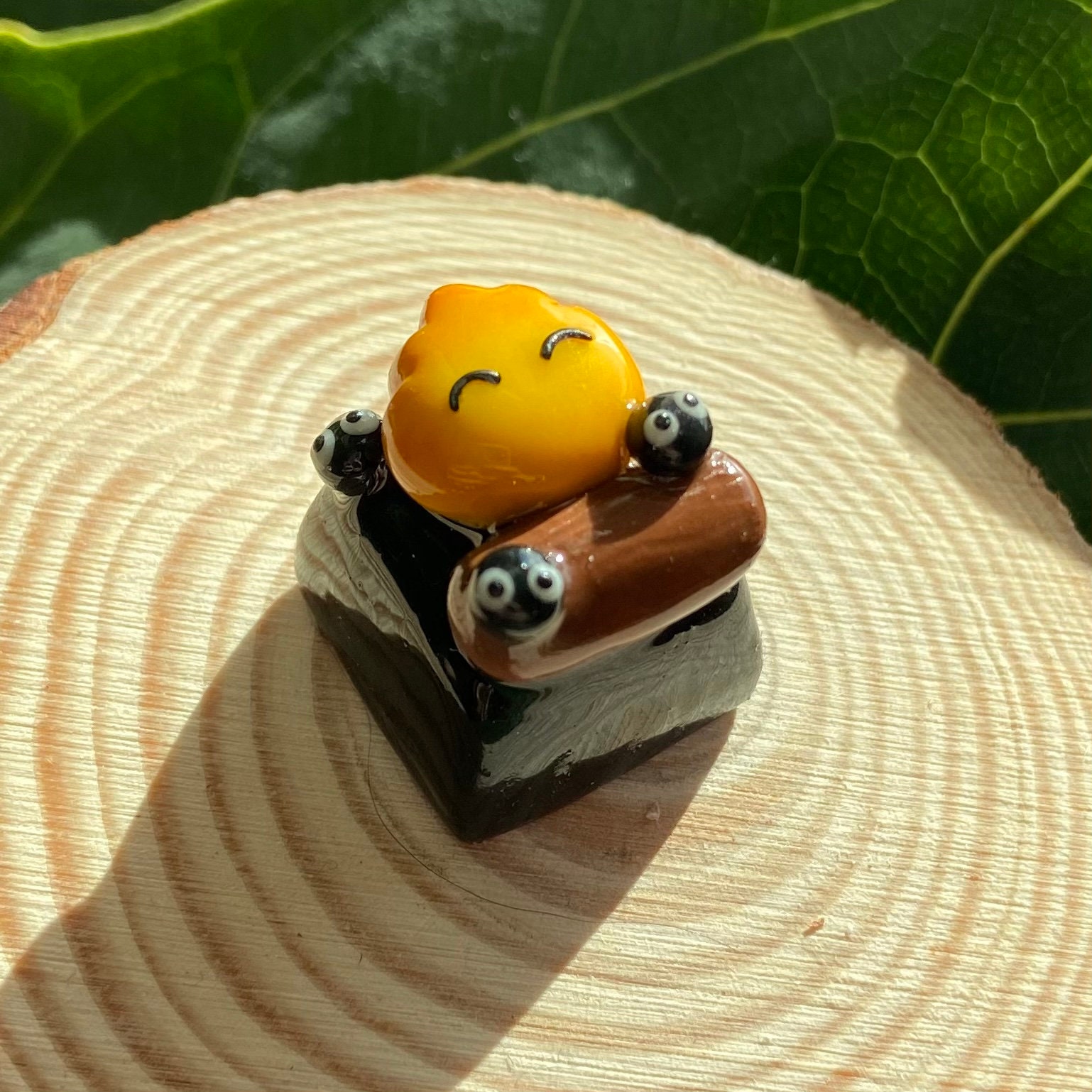 Keycap Calcifer Studio Ghibli, Howl's Moving Castle, Handmade Keycap ...