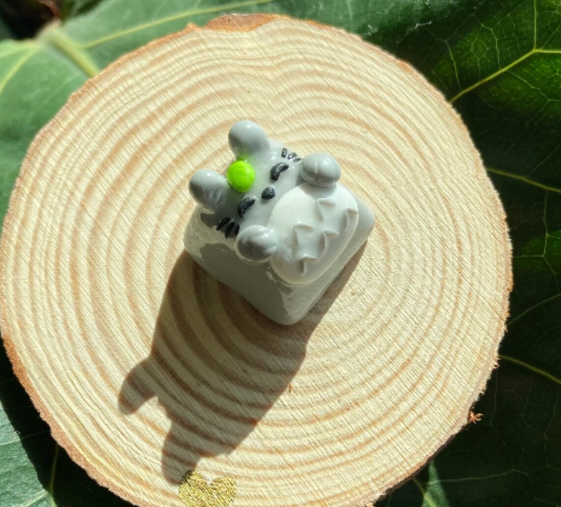 Totoro Keycap Studio Ghibli Keycap Artisan Keycap My - Etsy Canada