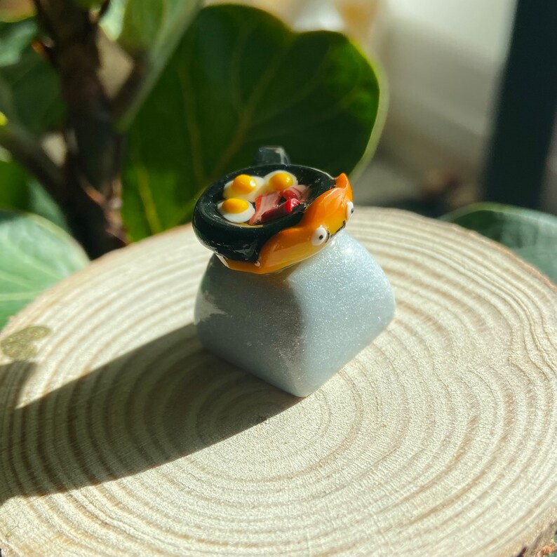 Calcifer Keycap Studio Ghibli Keycap Artisan Keycap - Etsy