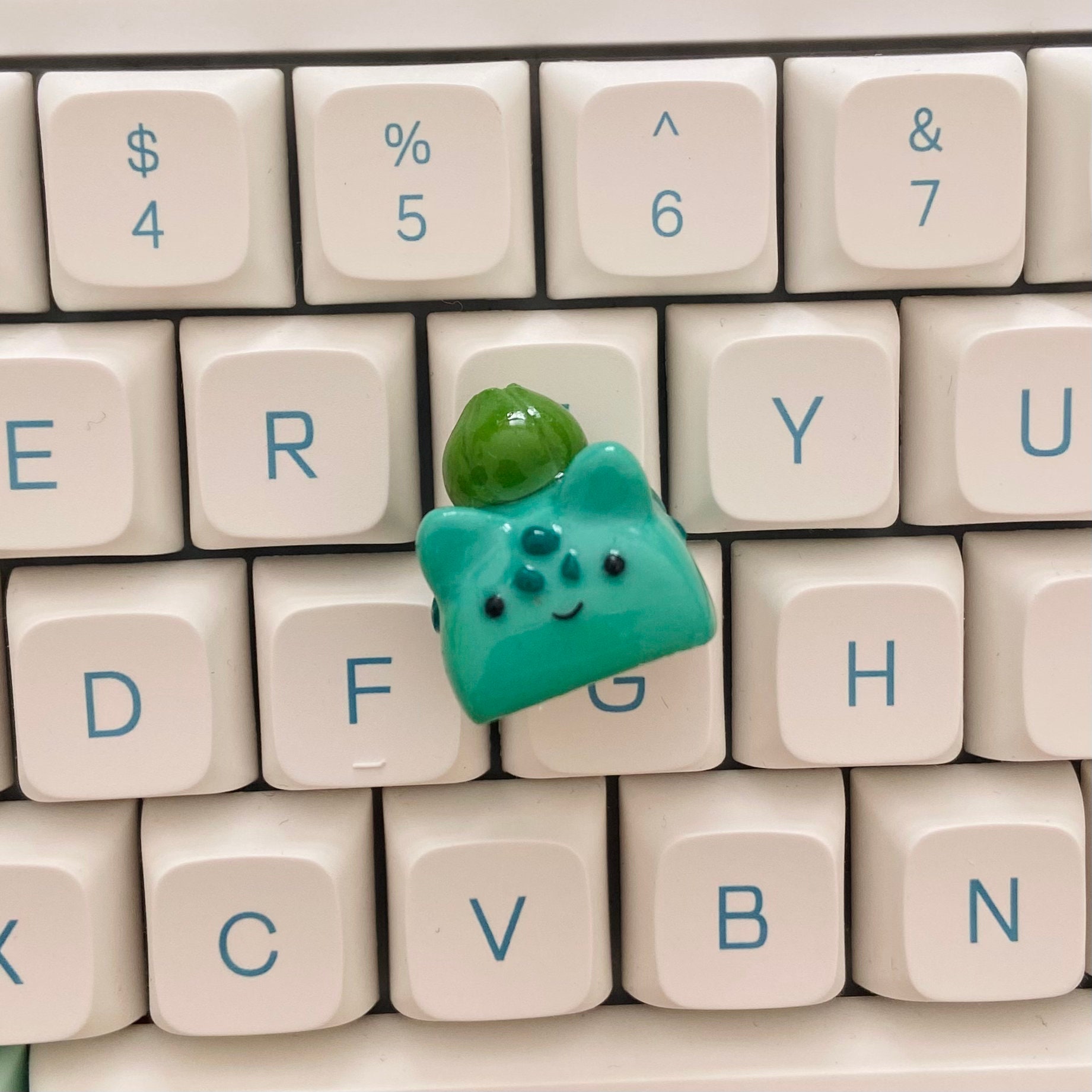 Bulbasaur Keycap Pokémon Keycap Artisan Keycap Handmade - Etsy