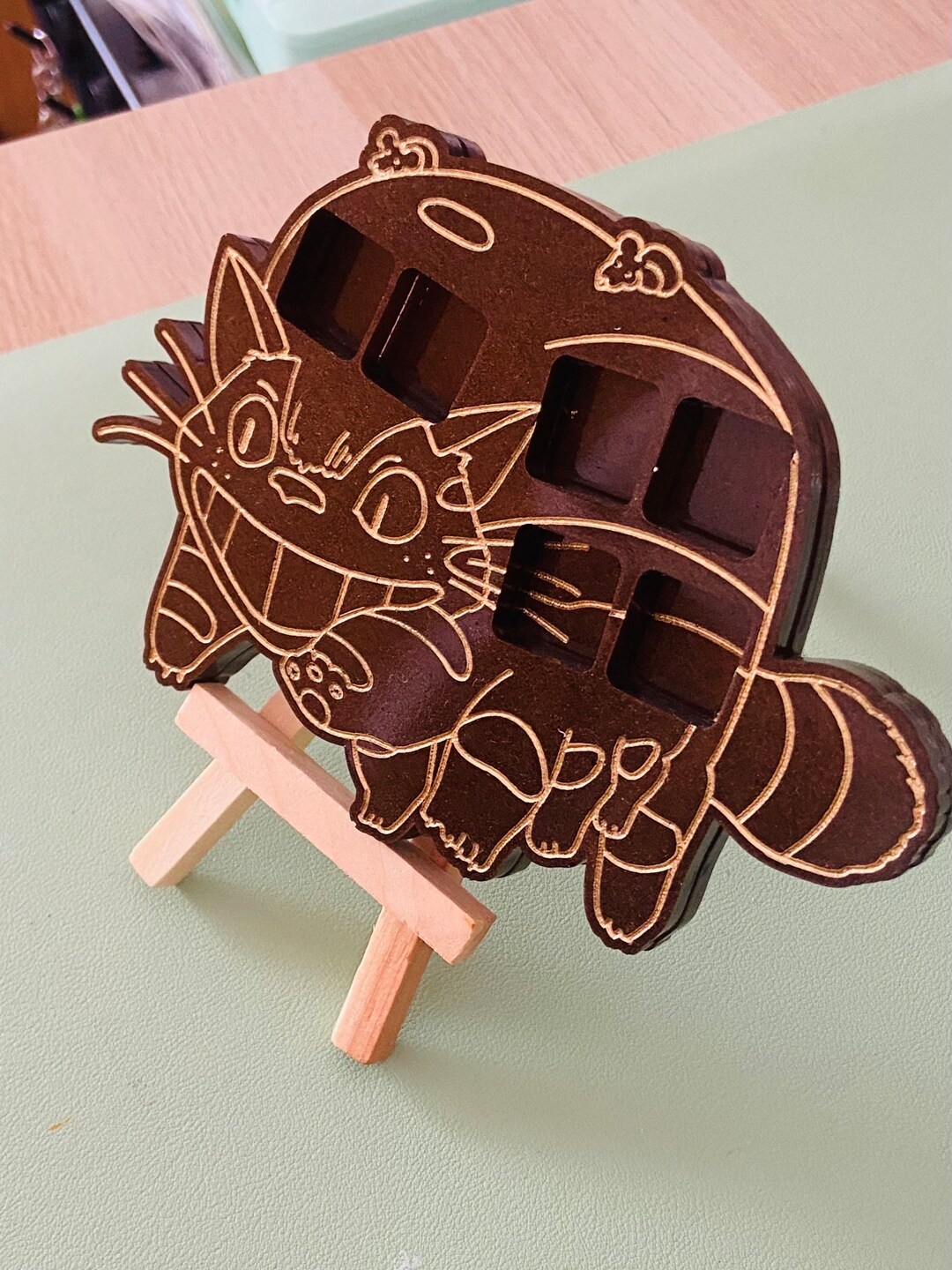 Catbus Keycap Tray, Studio Ghibli Keycap Tray, Artisan Keycap Tray ...