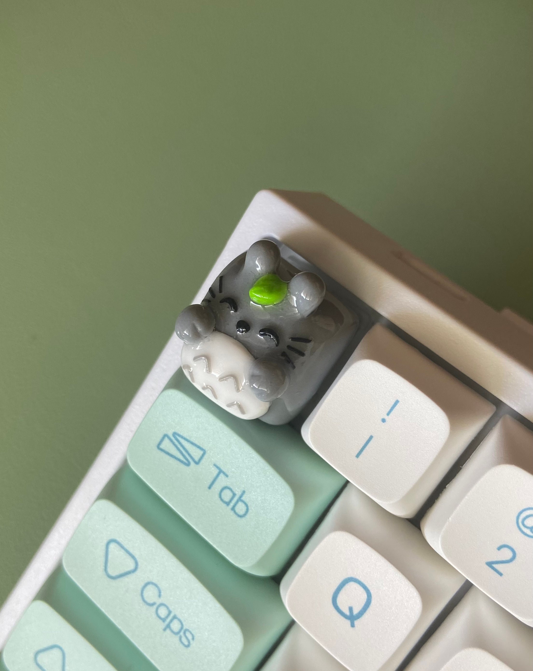 Totoro Keycap Studio Ghibli Keycap Artisan Keycap My - Etsy Australia