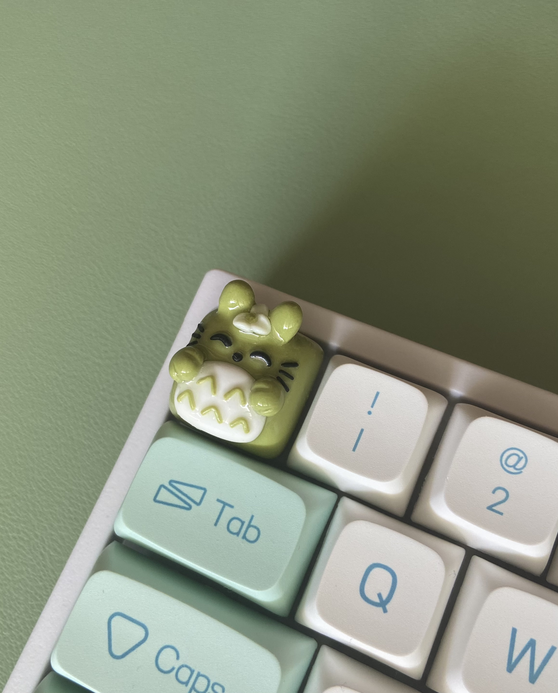 Totoro Keycap Studio Ghibli Keycap Artisan Keycap My - Etsy Australia