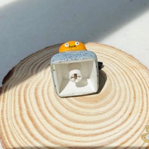 Calcifer Keycap, Studio Ghibli Keycap, Artisan Keycap, Howl's Moving ...