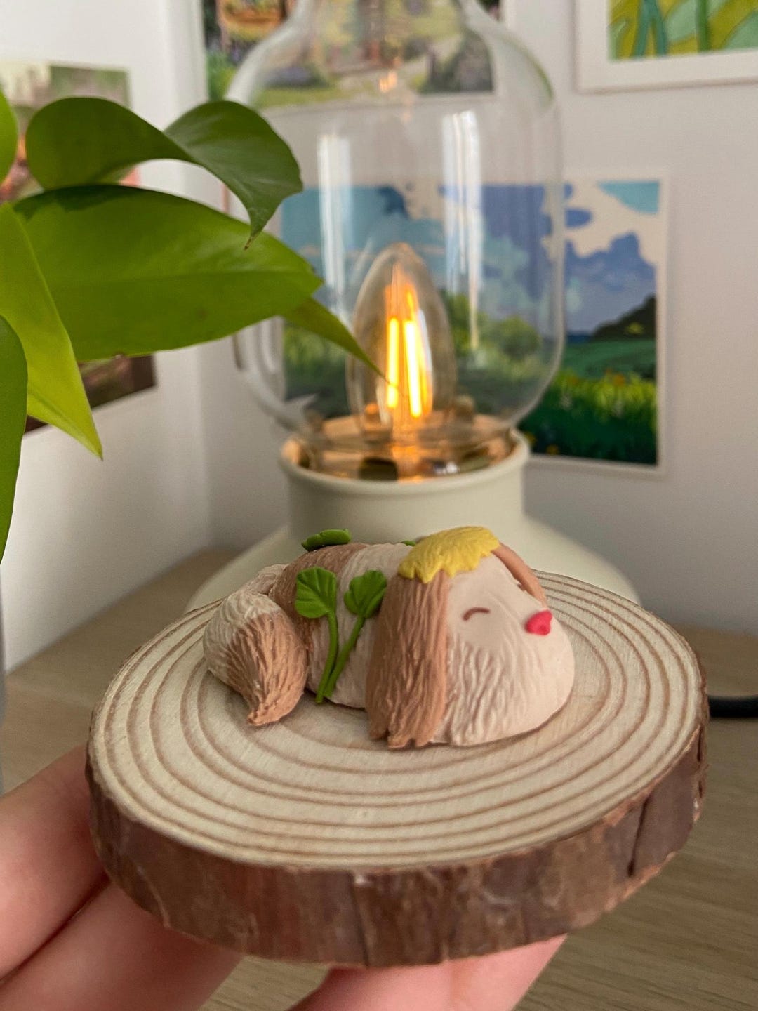 Heen Desk Friend | Studio Ghibli Desk Friend | Artisan Figurine | Howl ...