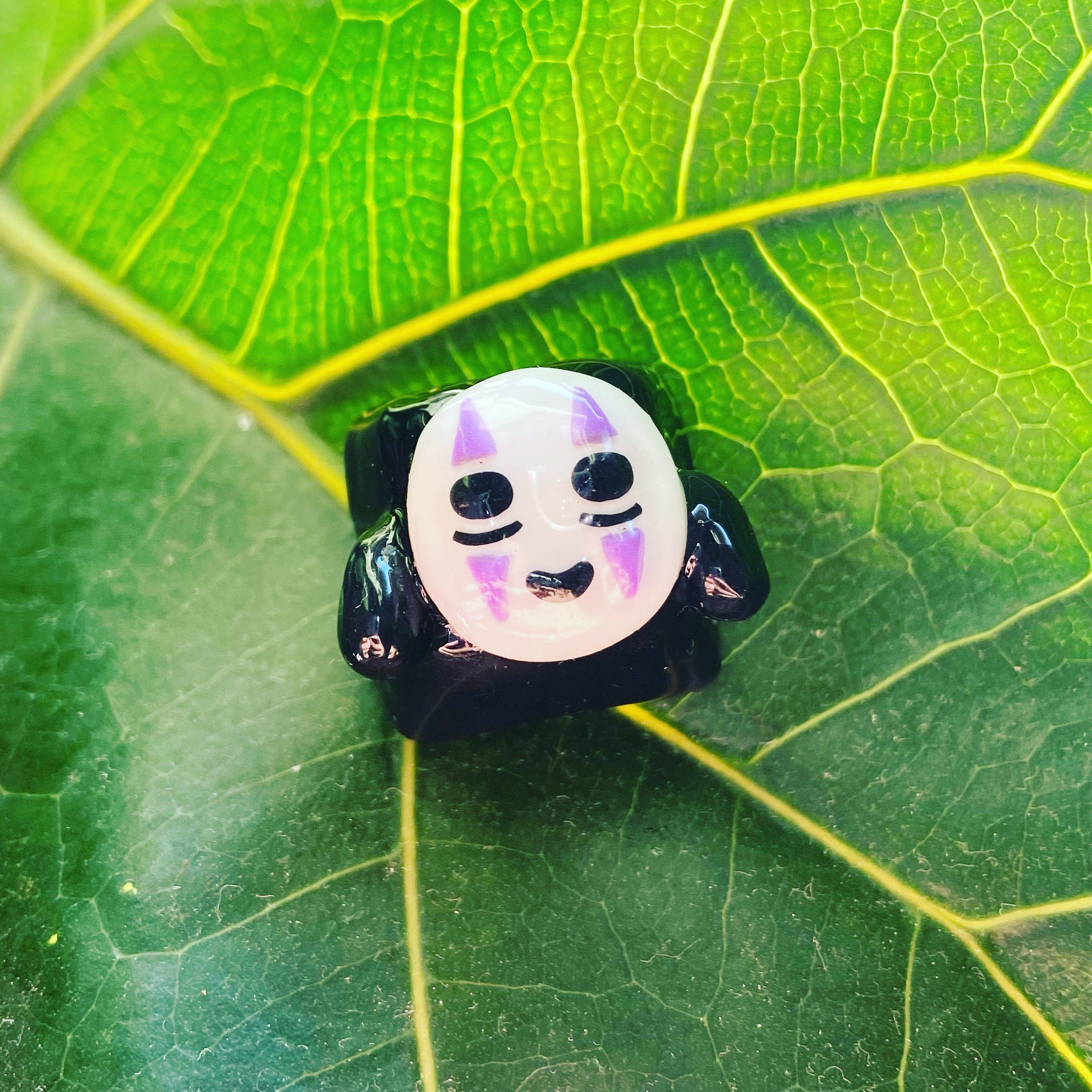 No Face Keycap, Studio Ghibli Keycap, Artisan Keycap, Handmade Keycap ...